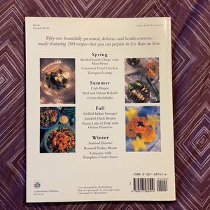 Kitchen | Martha Stewarts Quick Cook Menus Cookbook | Poshmark